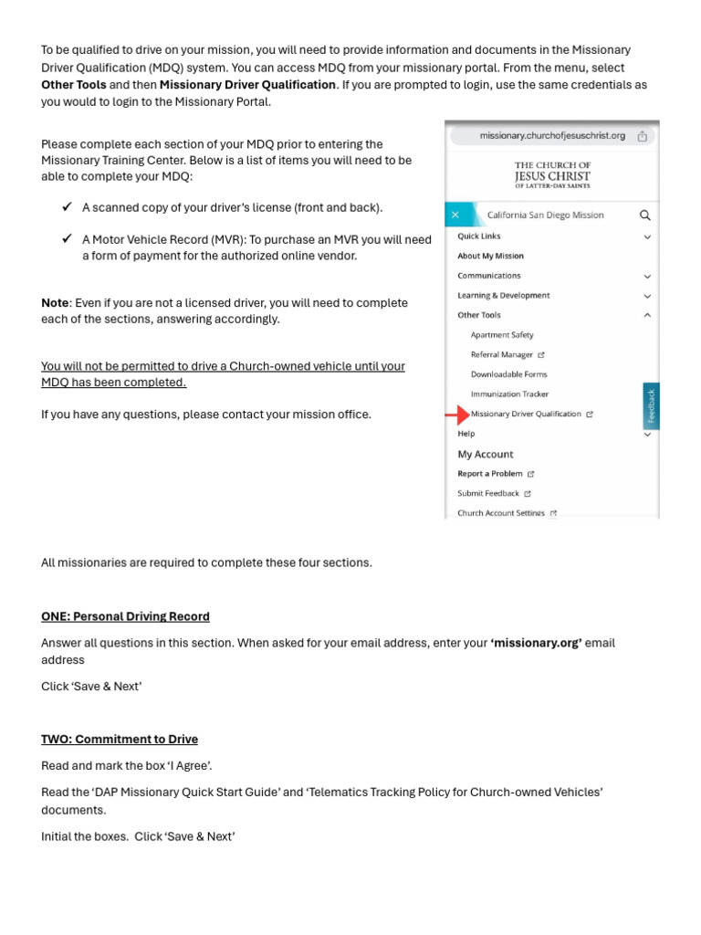 MDQ Welcome Packet MVR Instructions | PDF | Driver's License | Credit Card