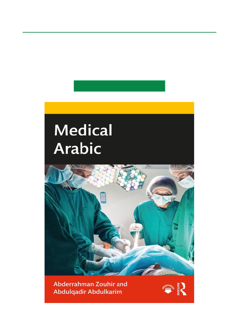 Medical Arabic 1st Edition Secure Download | PDF | Medicine | Health Care