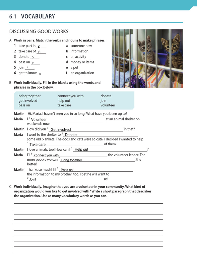 BUS 2.0 Level 4 Lesson Plan 6 Handout 1 | PDF