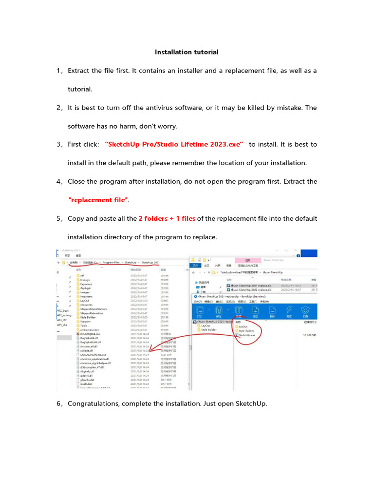 Installation Tutorial Pdf
