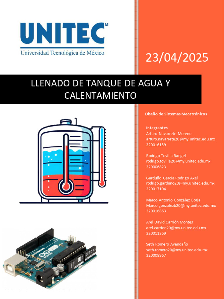 Proyecto Final - Diseño de Sistemas Mecatrónicos - 1 | PDF | Internet ...