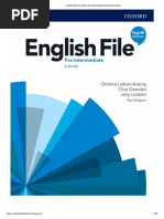 English File 4th Edition Pre Intermediate Students Book | PDF
