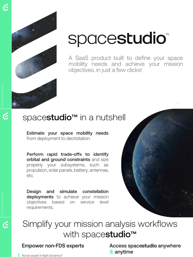EXO-PDR-240223 Spacestudio Software Introduction SEB | PDF