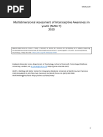 DERS-16: Emotion Regulation Assessment | PDF | Feeling | Applied Psychology