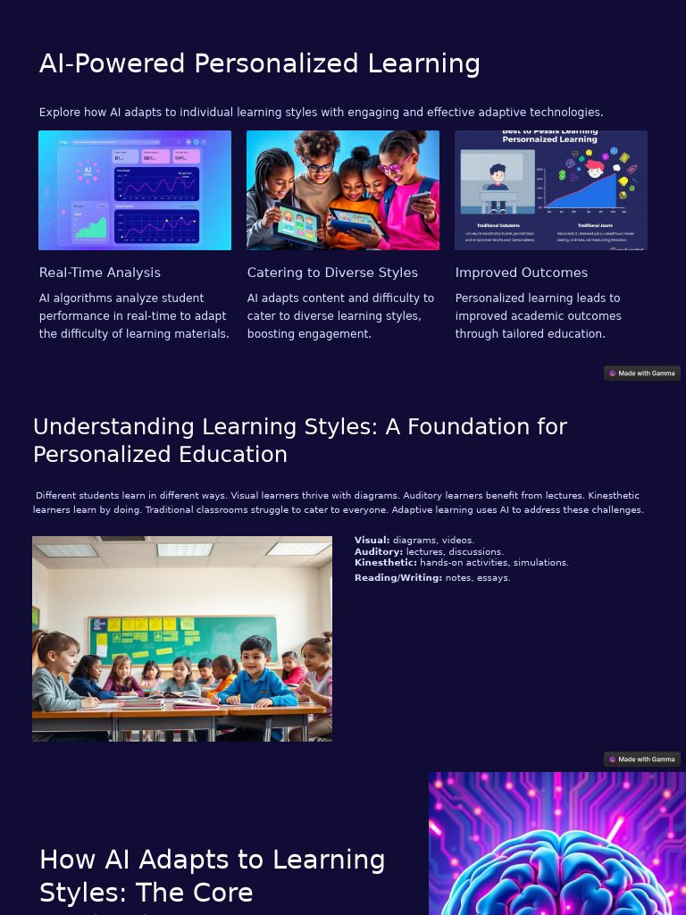 AI Powered Personalized Learning | PDF | Artificial Intelligence ...