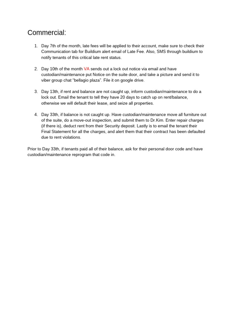 Lock Out Procedures | PDF