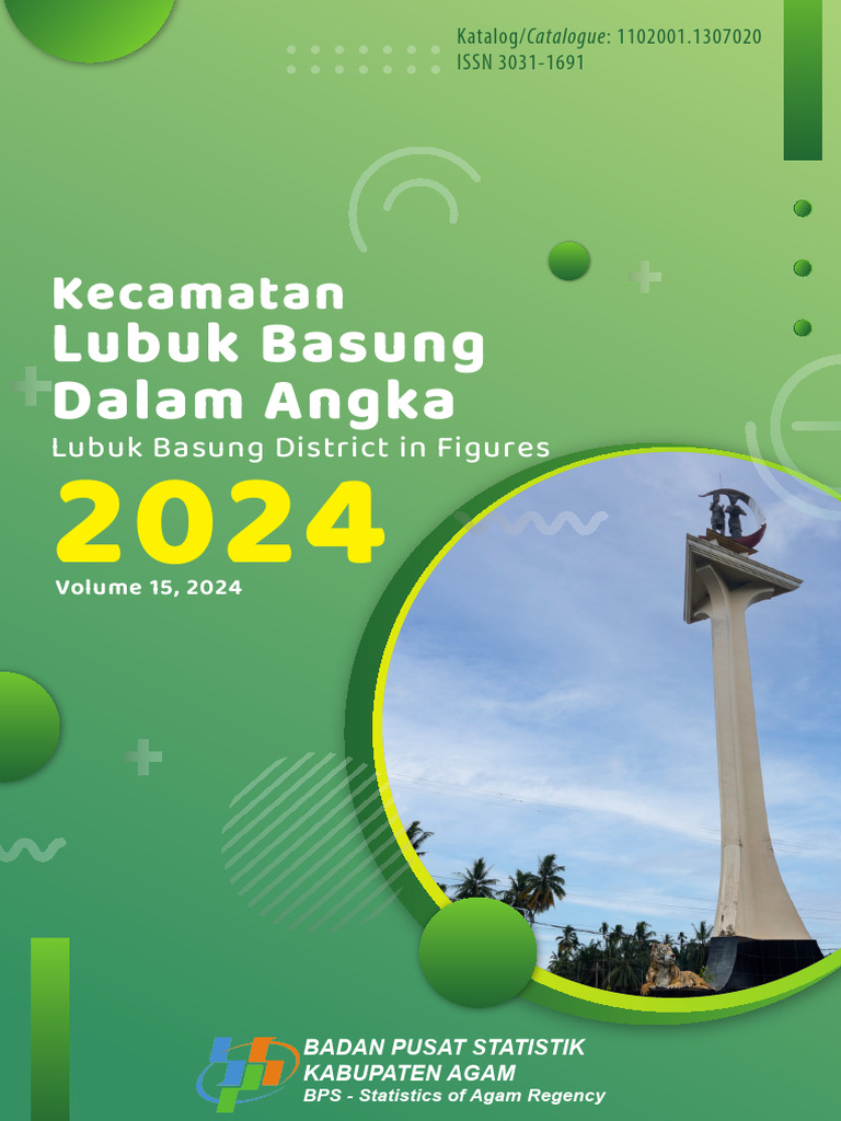 Kecamatan Lubuk Basung Dalam Angka 2024 | PDF