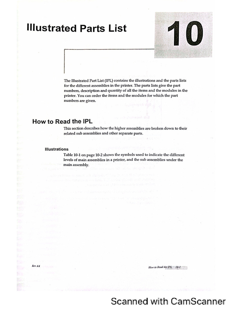 Parts List 1630 | PDF