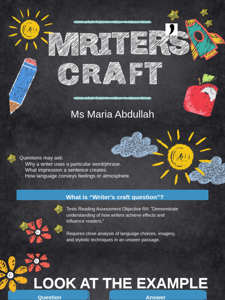 English Writers Craft | PDF