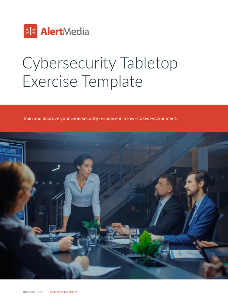 Cybersecurity Tabletop Exercise Guide | PDF | Security | Computer Security