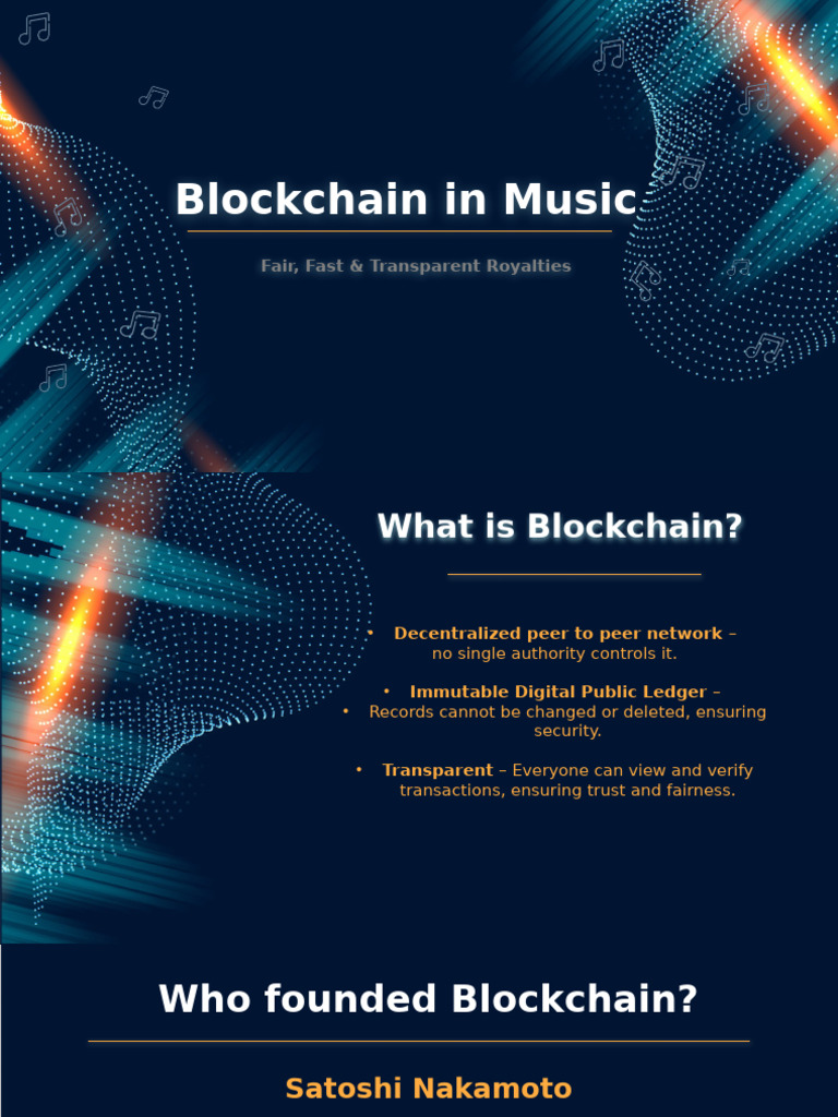 Blockchain For Music Royalty | PDF | Bitcoin