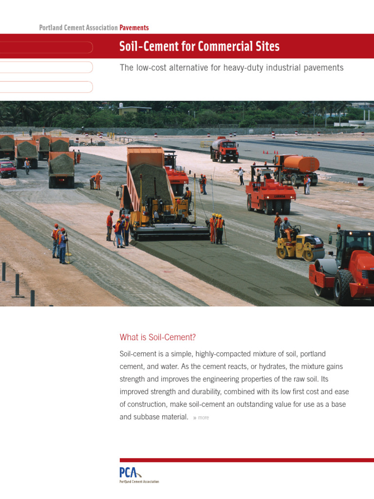 soilcement2 | PDF | Road Surface | Cement