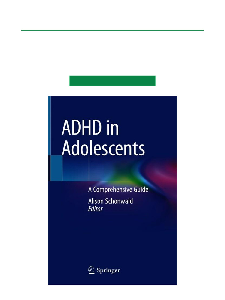 ADHD in Adolescents A Comprehensive Guide Fast eBook Download | PDF ...