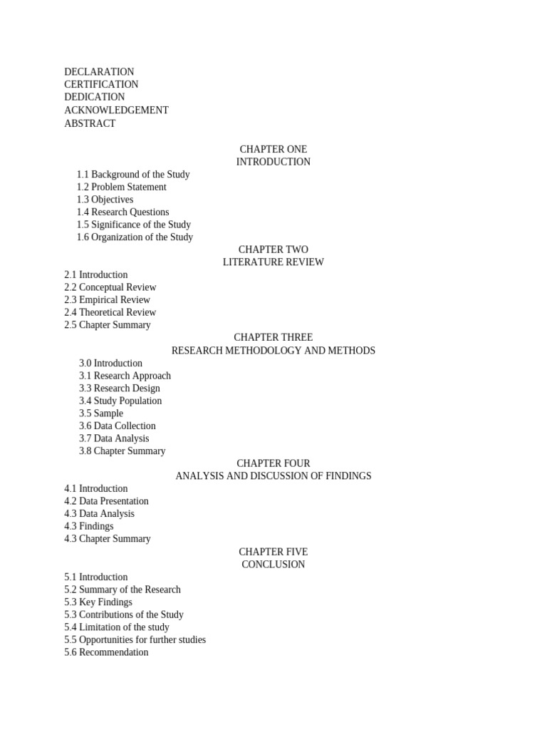 Structure of A Basic Long Essay | PDF