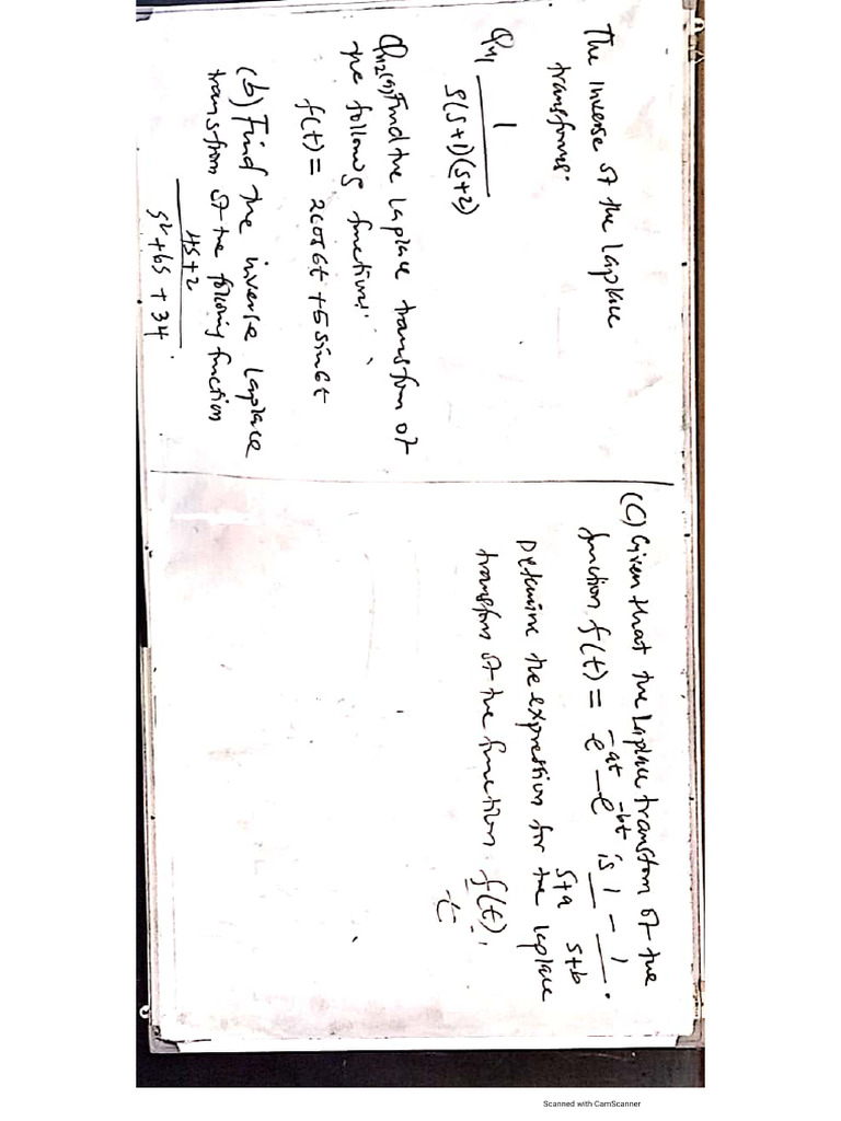 Laplace Transform 26 Pdf 1967