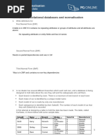 Understanding Database Normalization | PDF | Databases | Computer Programming