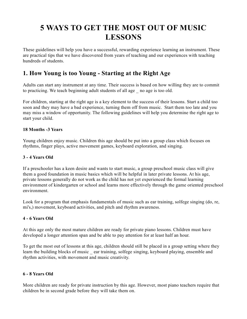 Music Report | PDF | Singing | Vocal Pedagogy