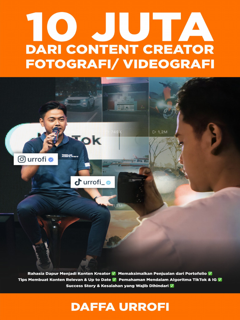 10 JUTA PERTAMA Dari Konten Kreator Videografi - Urrofi | PDF