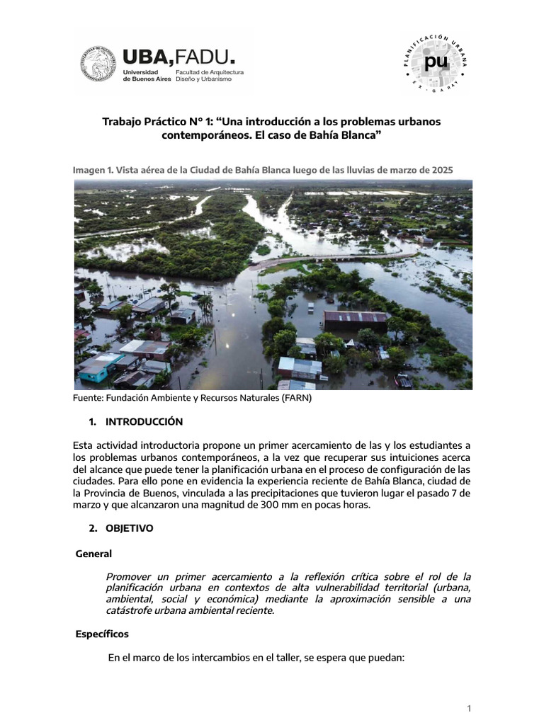 PU Ex Garay 2025 - TP 1 Bahía Blanca | PDF