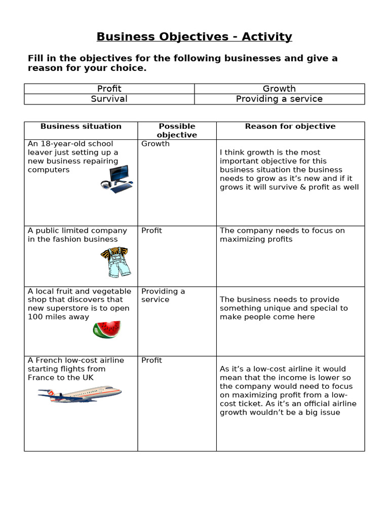Aims-and-Objectives-worksheet | PDF