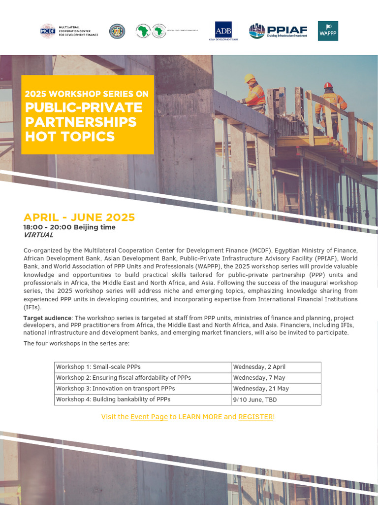 2025 PPP Workshop Series FLYER | PDF