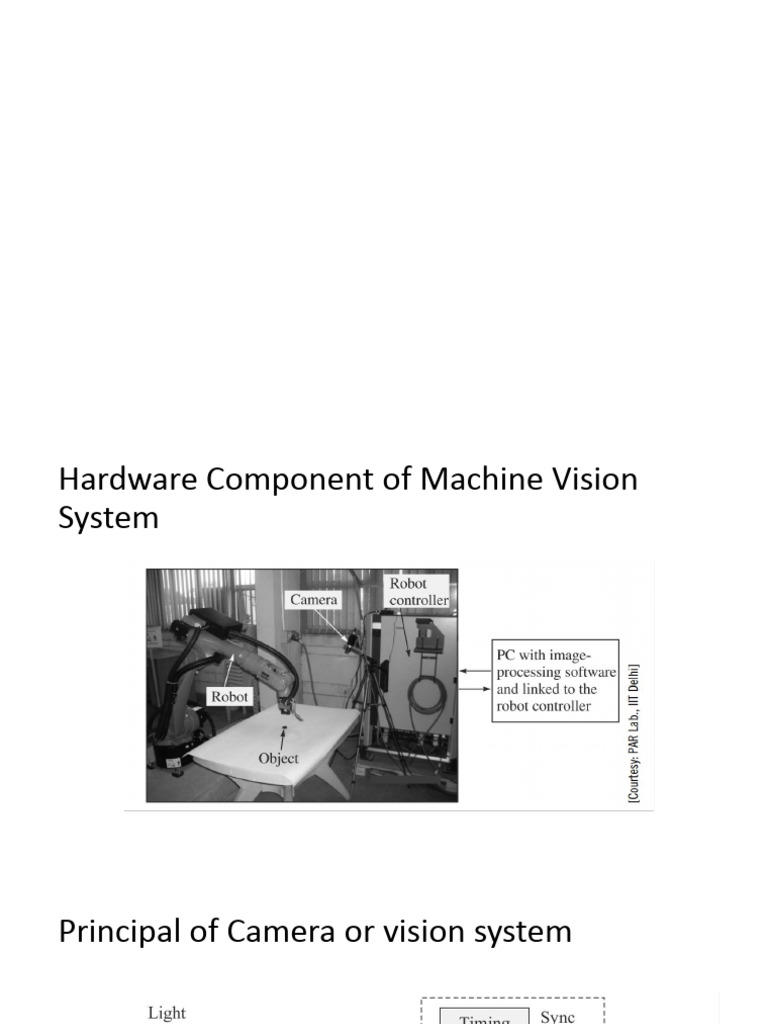 MAchine Vision Optical Instrumentation | PDF