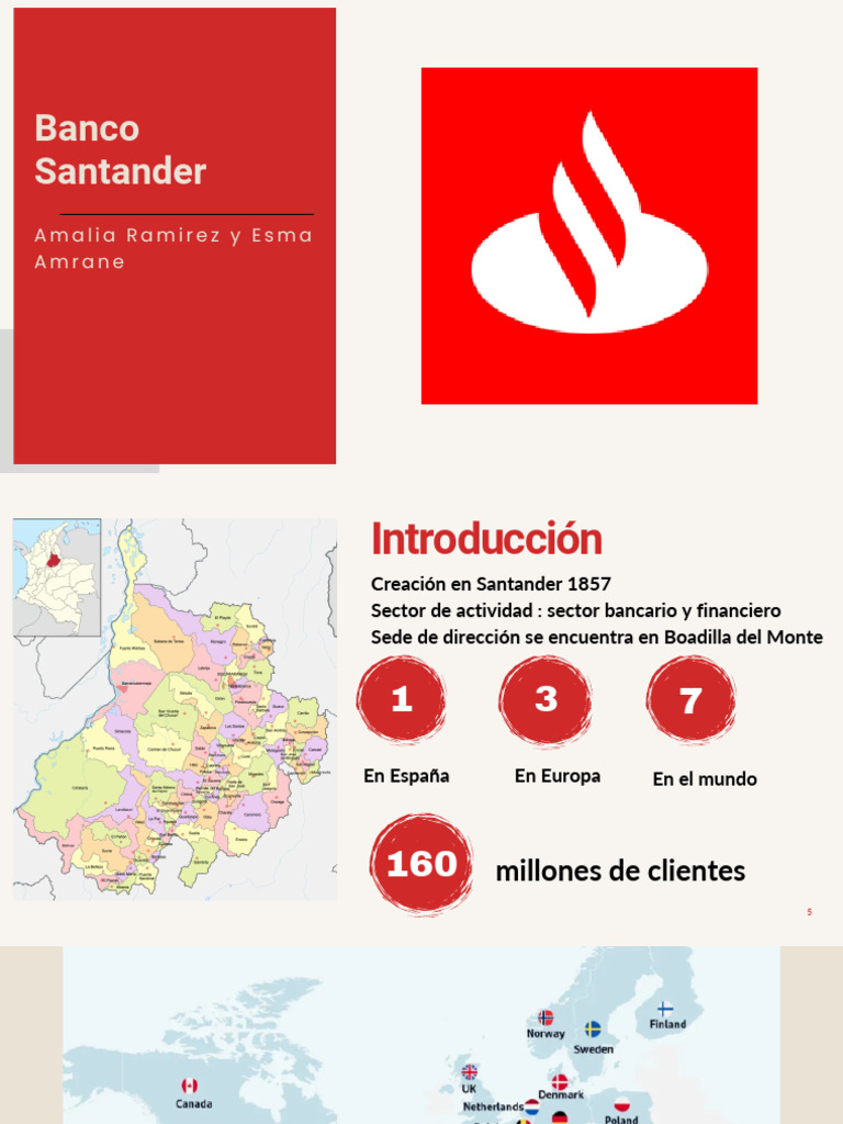 Banco Santander | PDF | Bancos | Inversiones