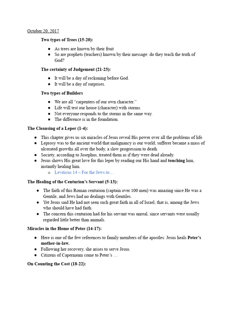 Life of Christ Notes | PDF | John The Baptist | Jesus