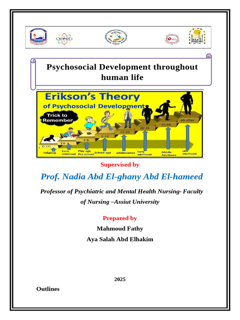 Psychosocial Development Final | PDF | Human Life Stages | Human ...