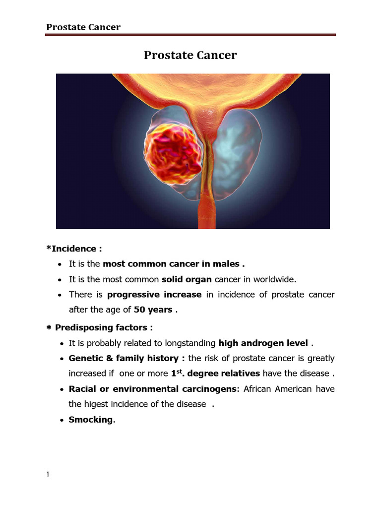 16 Urosurgery - Prostate Cancer | PDF | Prostate Cancer | Prostate