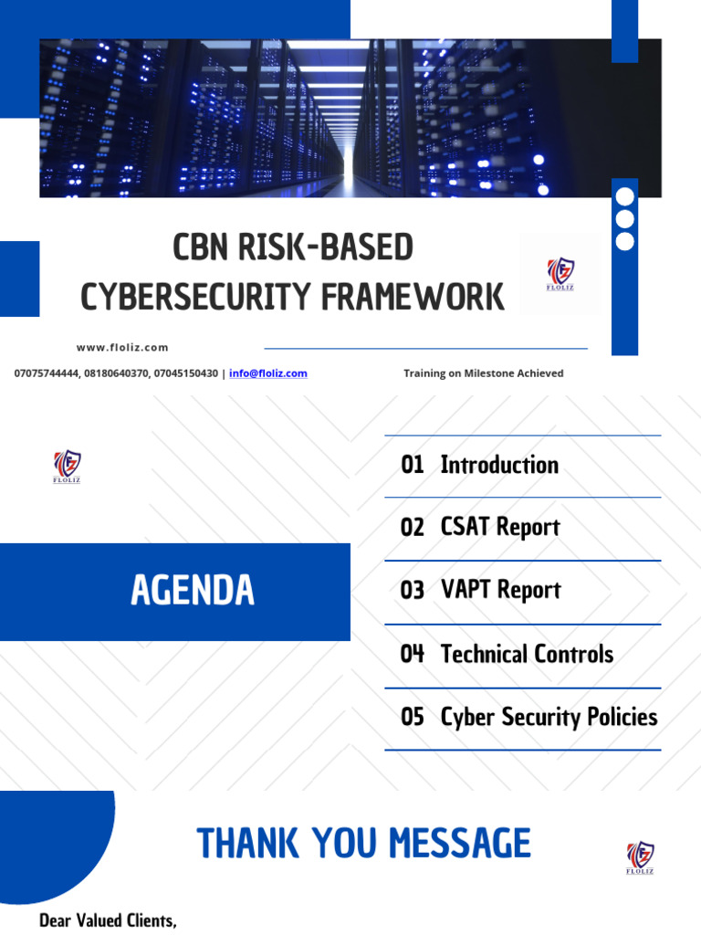 CBN Risk-Based Cybersecurity Framework | PDF | Security | Computer Security