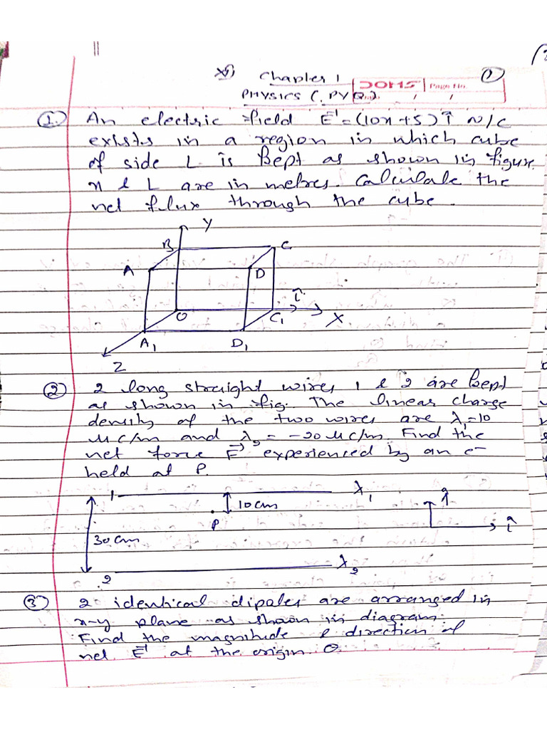 Assignment XII Chap 1 | PDF