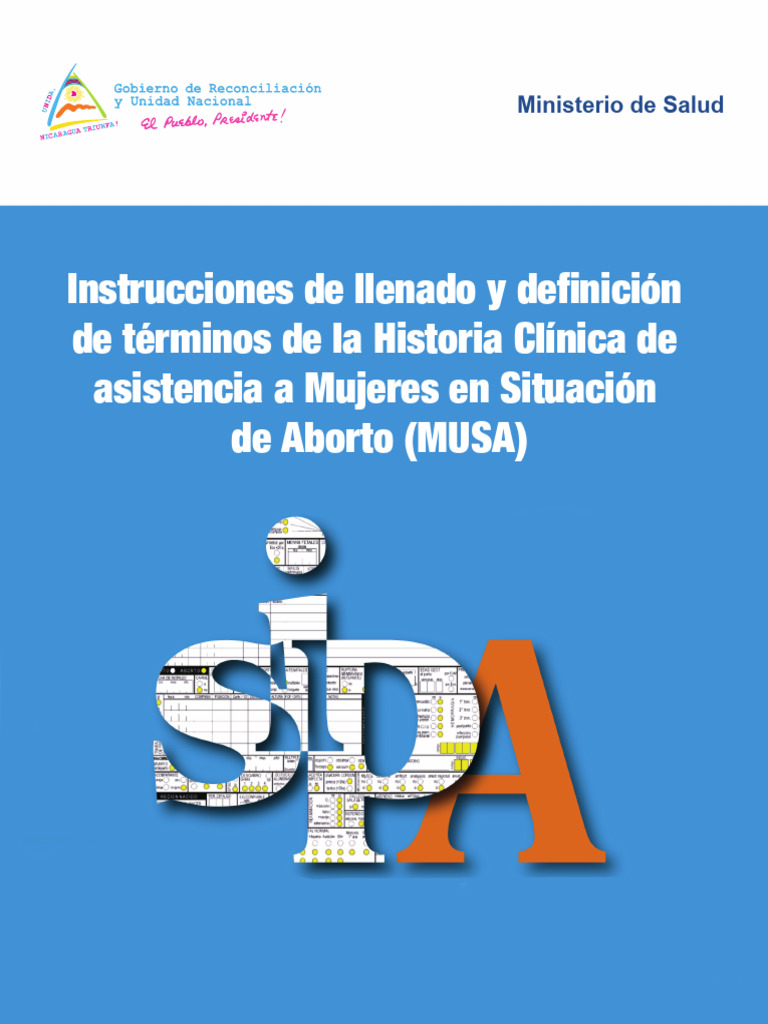 Instrucciones de Llenado MUSA Versuon Final OPS 220822 | PDF | El embarazo | Aborto
