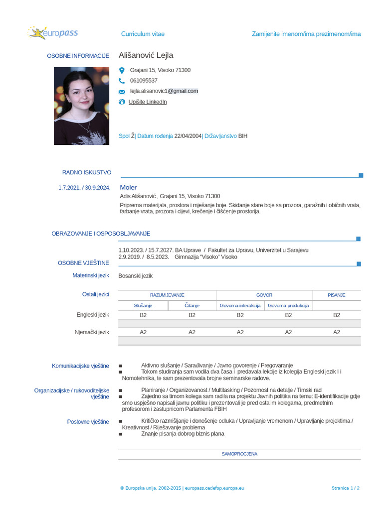 CVTemplate | PDF