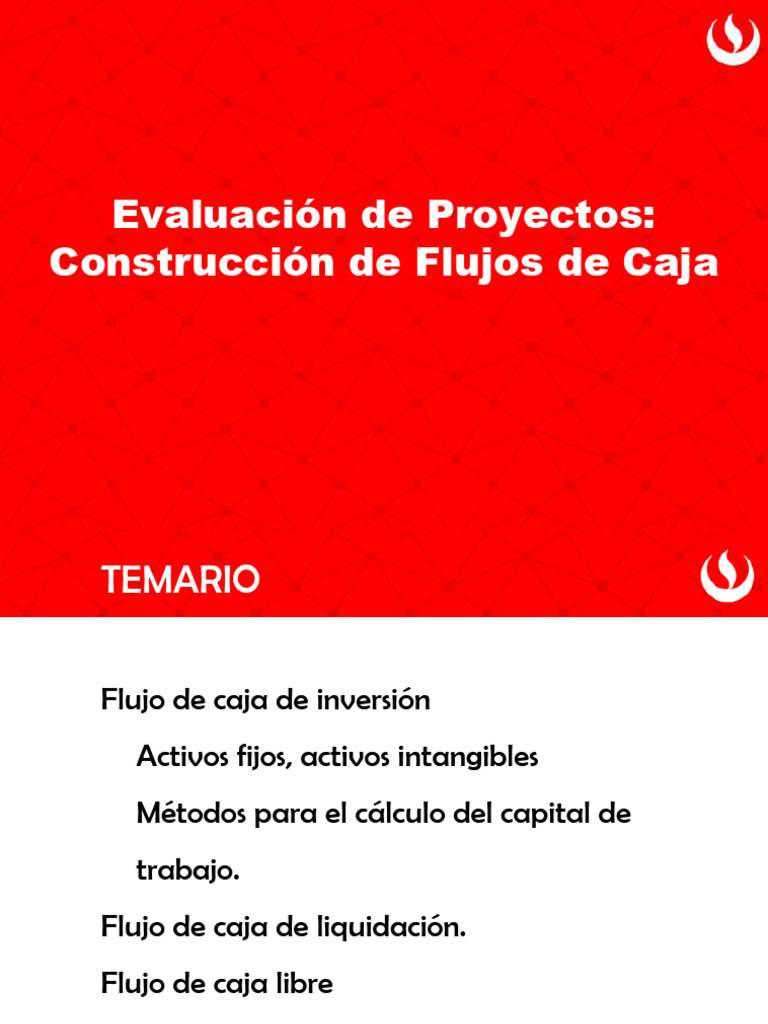 EPIP Unidad 01 - Semana 4 - FCL | PDF | Capital de trabajo | Flujo de efectivo