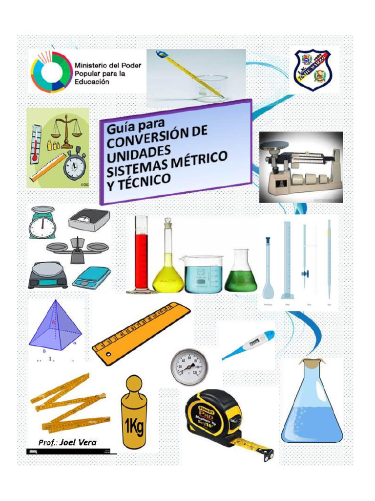 Guía de Conversión de Unidades SI 2023 | PDF | Volumen | Litro