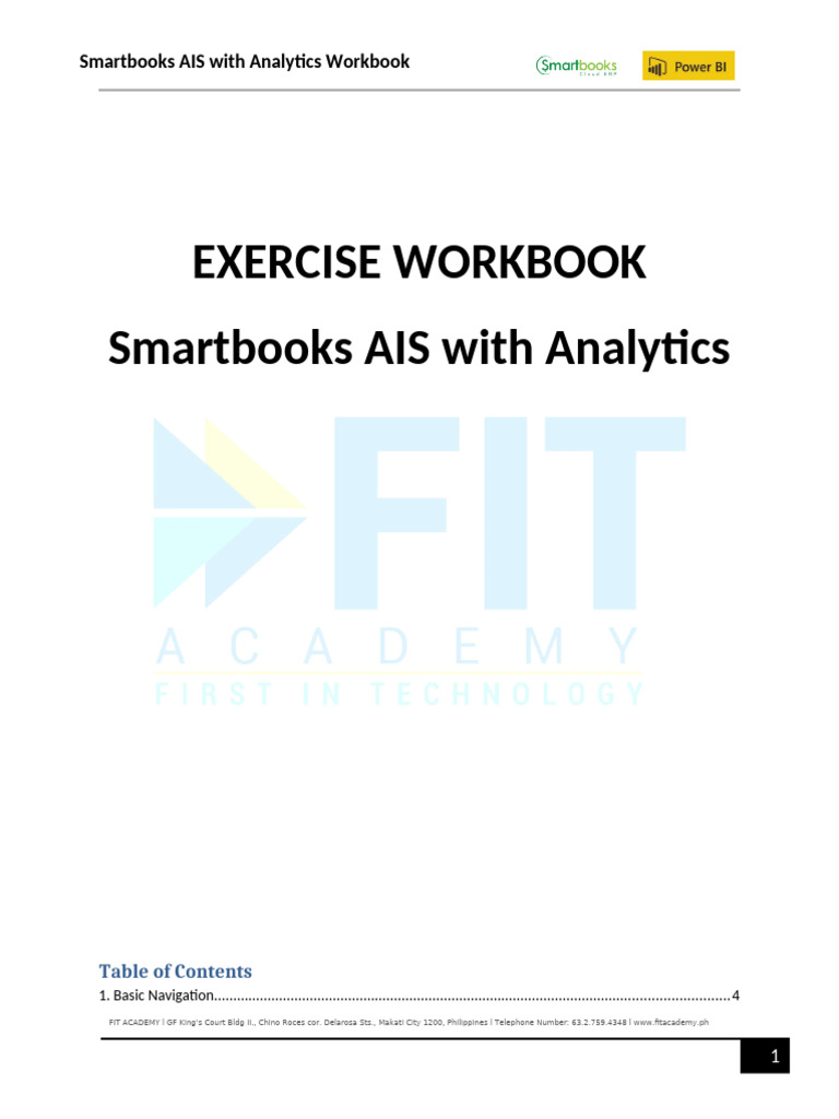 AIS with Analytics Workbook - v2023 | PDF | Cloud Computing | Computing