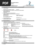Isonel 51/J Safety Data Sheet | PDF | Dangerous Goods | Chemistry