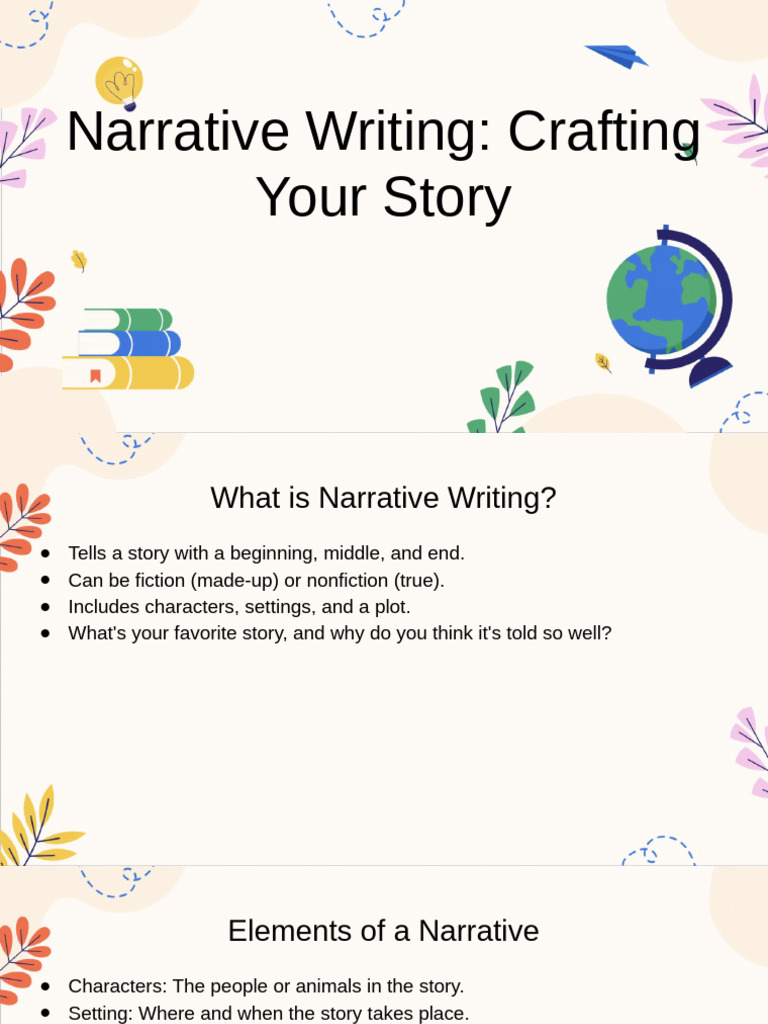 Narrative Writing | PDF | Narration | Plot (Narrative)
