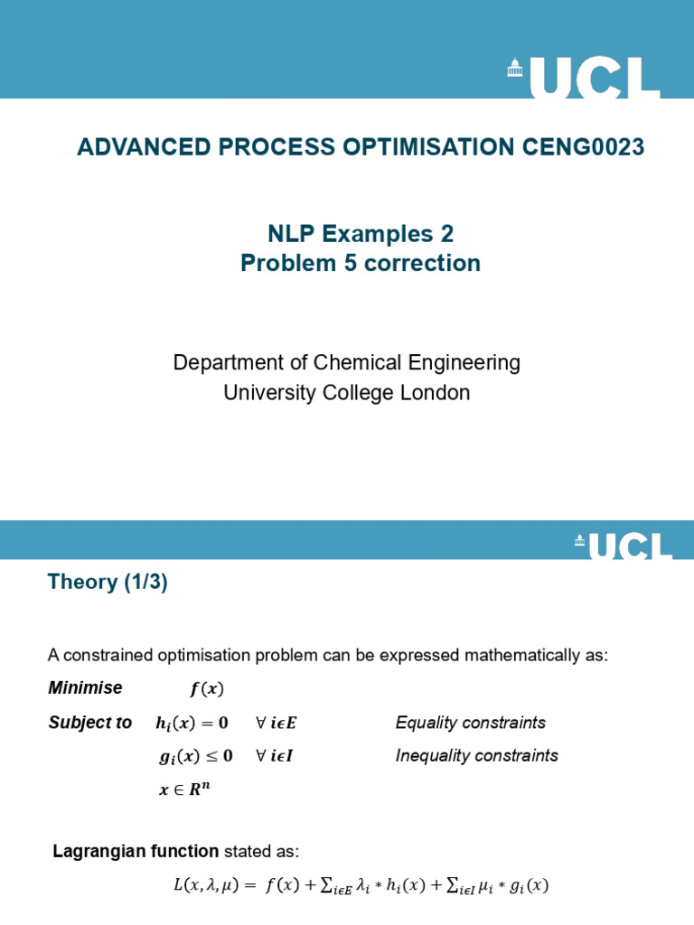 Problem 5 - Correction | PDF | Mathematical Optimization | Mathematics Of Computing