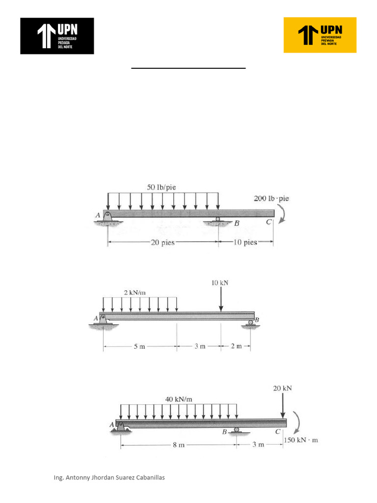 Balotario Final - Estática Ciclo 2025-0 | PDF