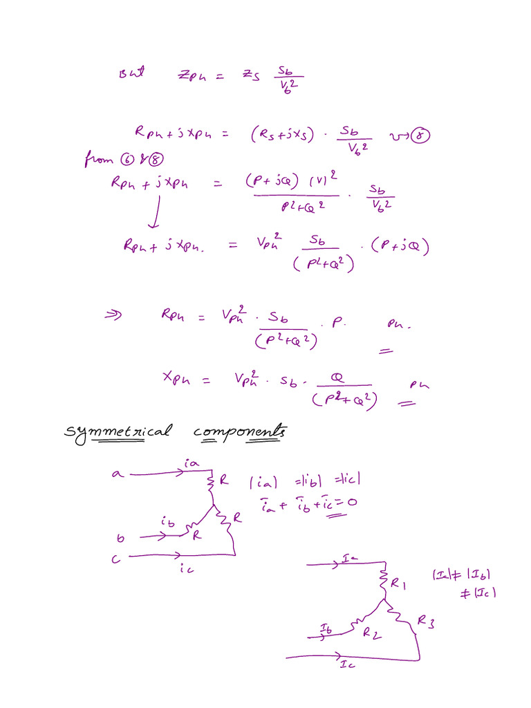 Unsymmetrical Fault Analysis | PDF