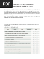 Escala de Estresse no Trabalho JSS | PDF