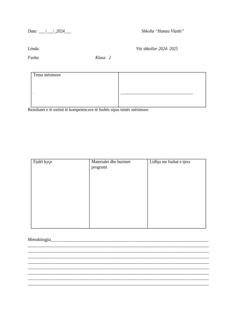 Format Ditar 2024 - 2025 | PDF