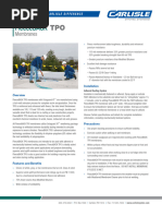 Thermoplastic-Polyolefin (TPO) Roofing2025 | PDF | Roof | Adhesive