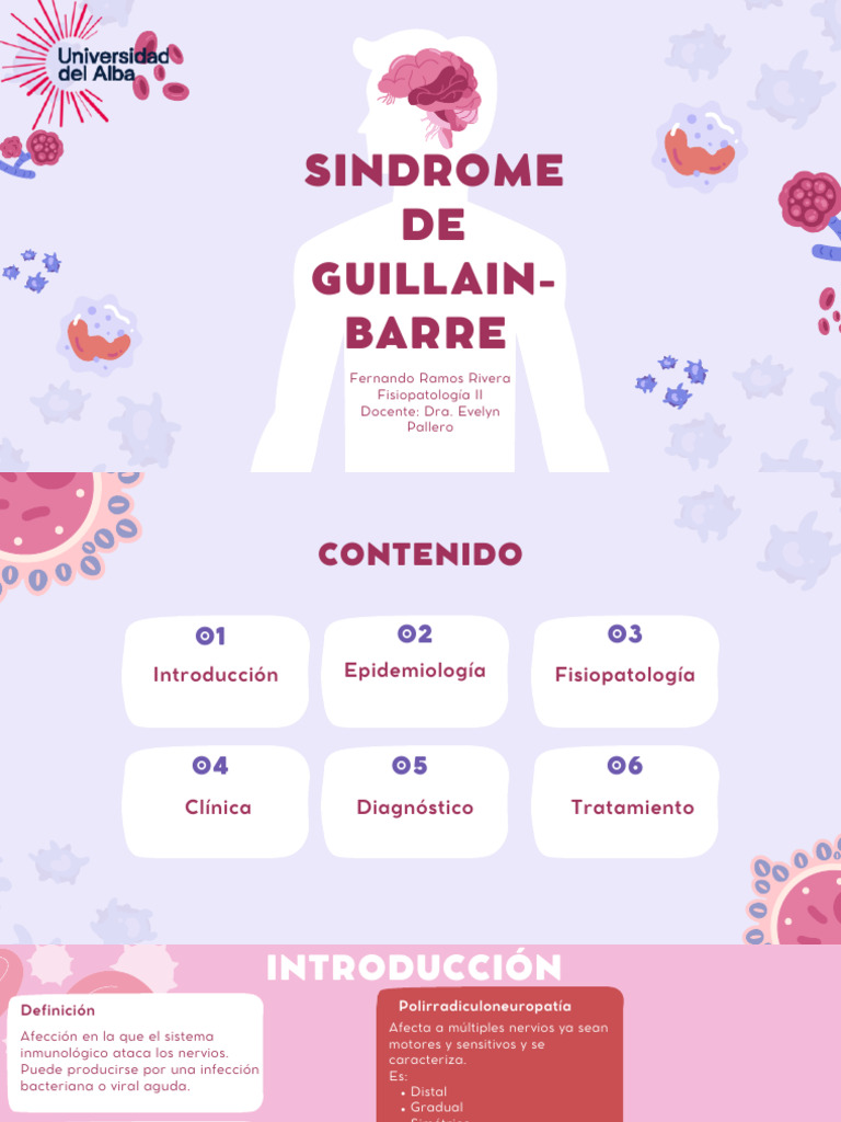 Sindrome de Guillian Barre | PDF | Mielina | Nervio