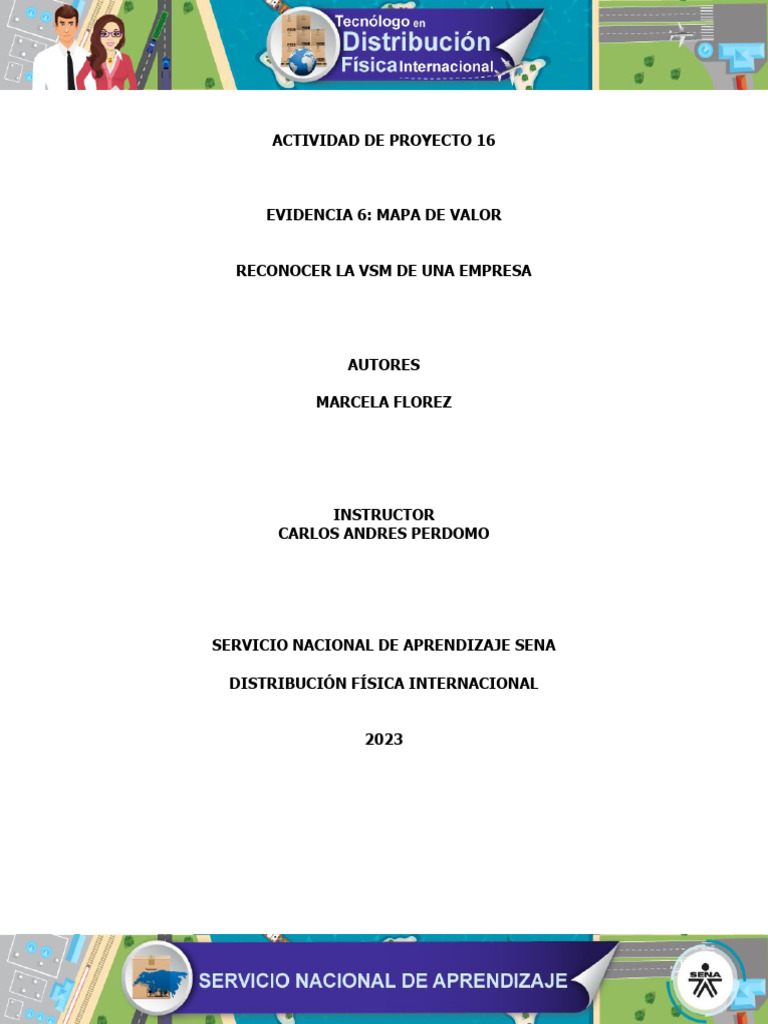 Mapa de Valor y VSM en Empresas | PDF | Cadena de valor | Cadena de ...