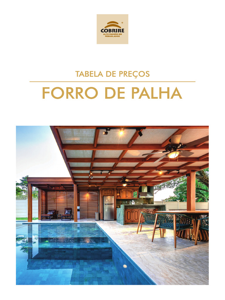 Cobrire Tabela Forro de Palha | PDF