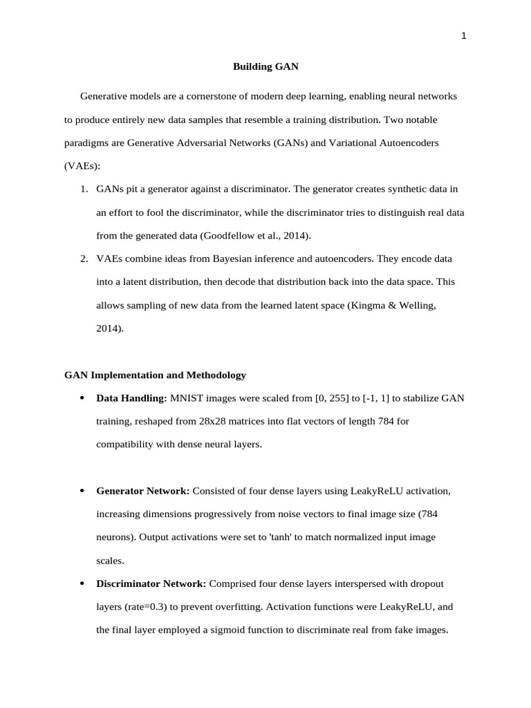 GAN | PDF | Cognition | Algorithms