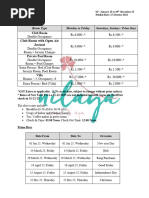 Novex License Rate Card 2024-25 | PDF